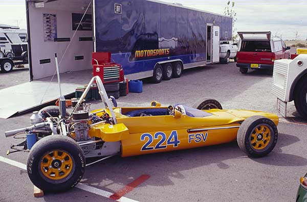 Beach Formula Super Vee Racing Cars