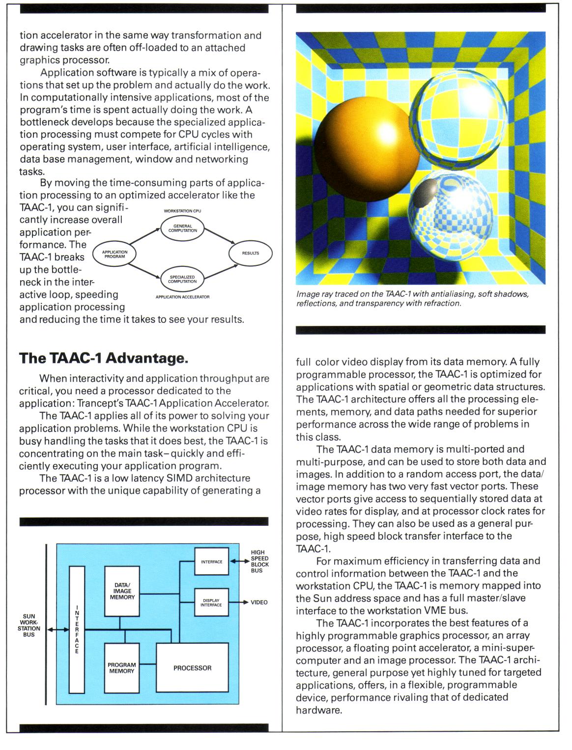 Trancept Systems TAAC-1 - The first board-level GPGPU product